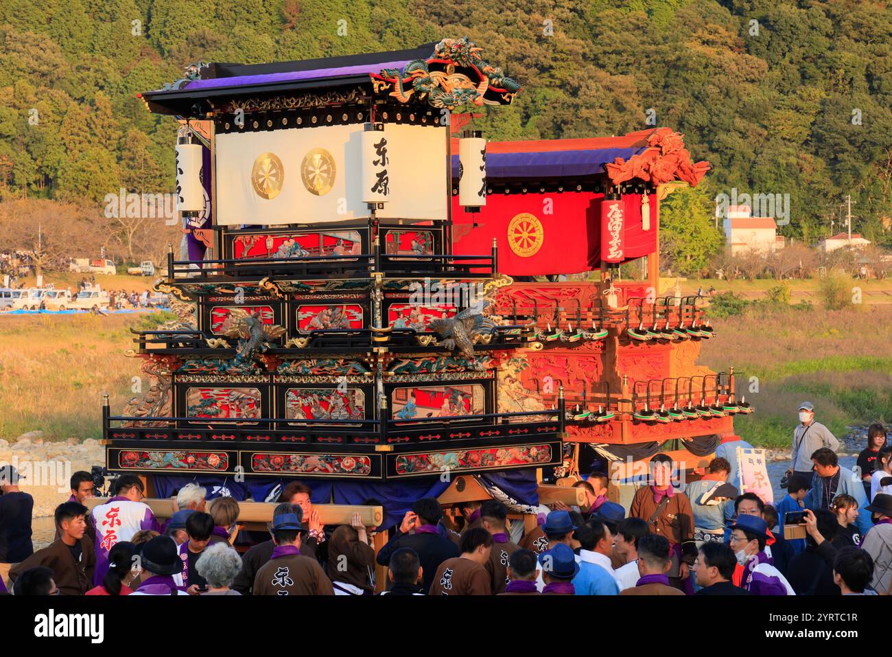Saijo Festival Isono Shrine Festival Saijo City, Ehime Prefecture Stock ...