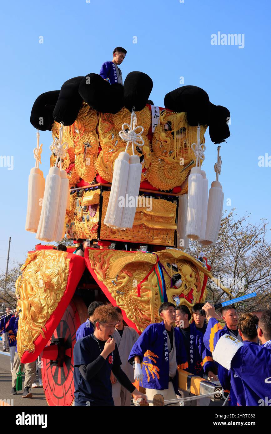 Saijo Festival Isono Shrine Festival Saijo City, Ehime Prefecture Stock ...