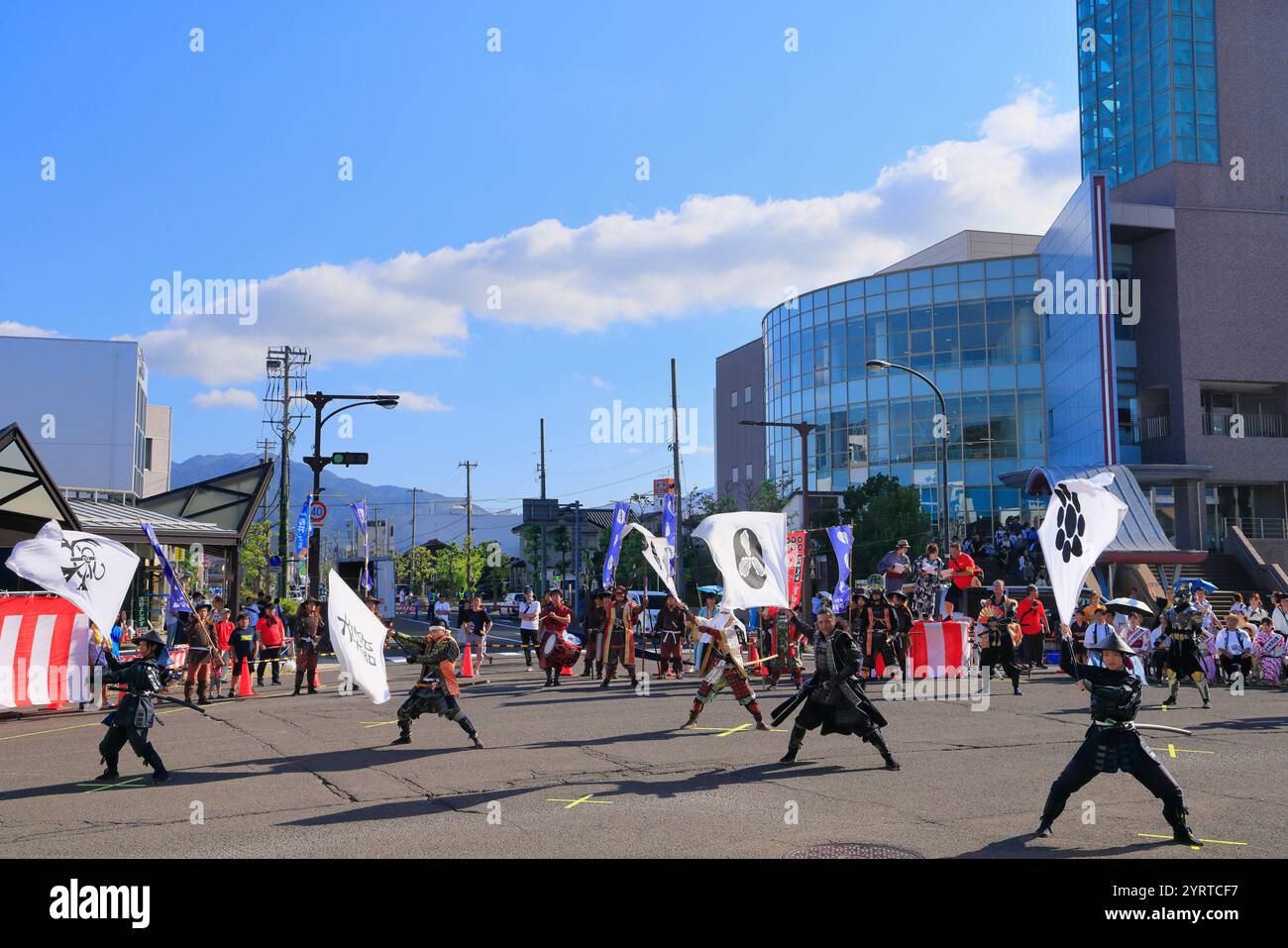 Tsuruga Festival, Sengoku Warlords' Demonstration, Tsuruga City, Fukui ...