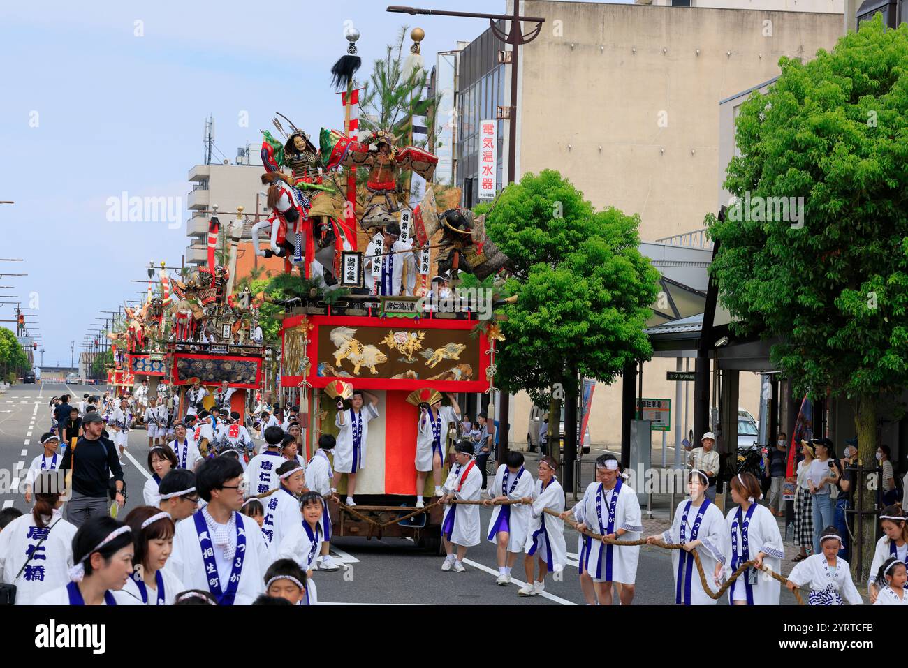 Tsuruga Festival, Tsuruga City, Fukui Stock Photo - Alamy