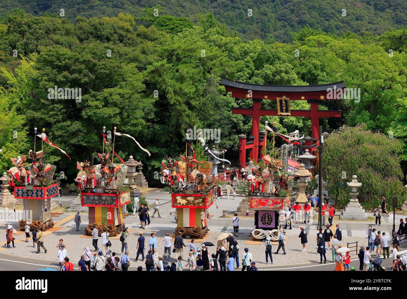Tsuruga Festival, Tsuruga City, Fukui Stock Photo - Alamy