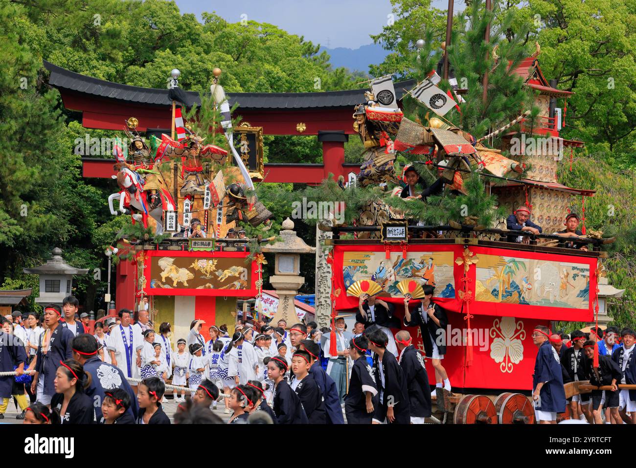 Tsuruga Festival, Tsuruga City, Fukui Stock Photo - Alamy