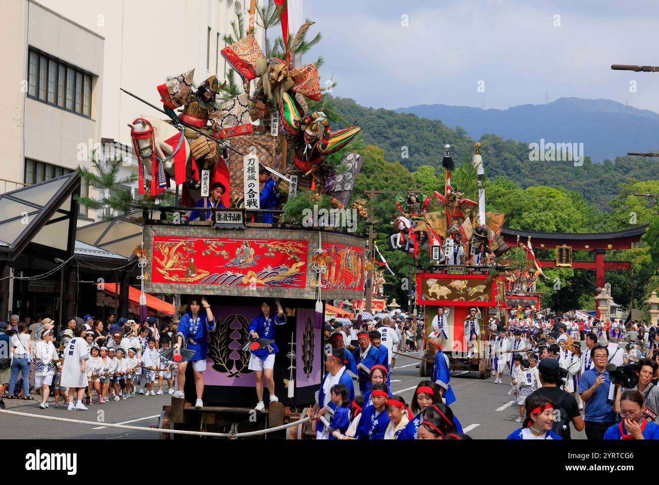 Tsuruga Festival, Tsuruga City, Fukui Stock Photo - Alamy