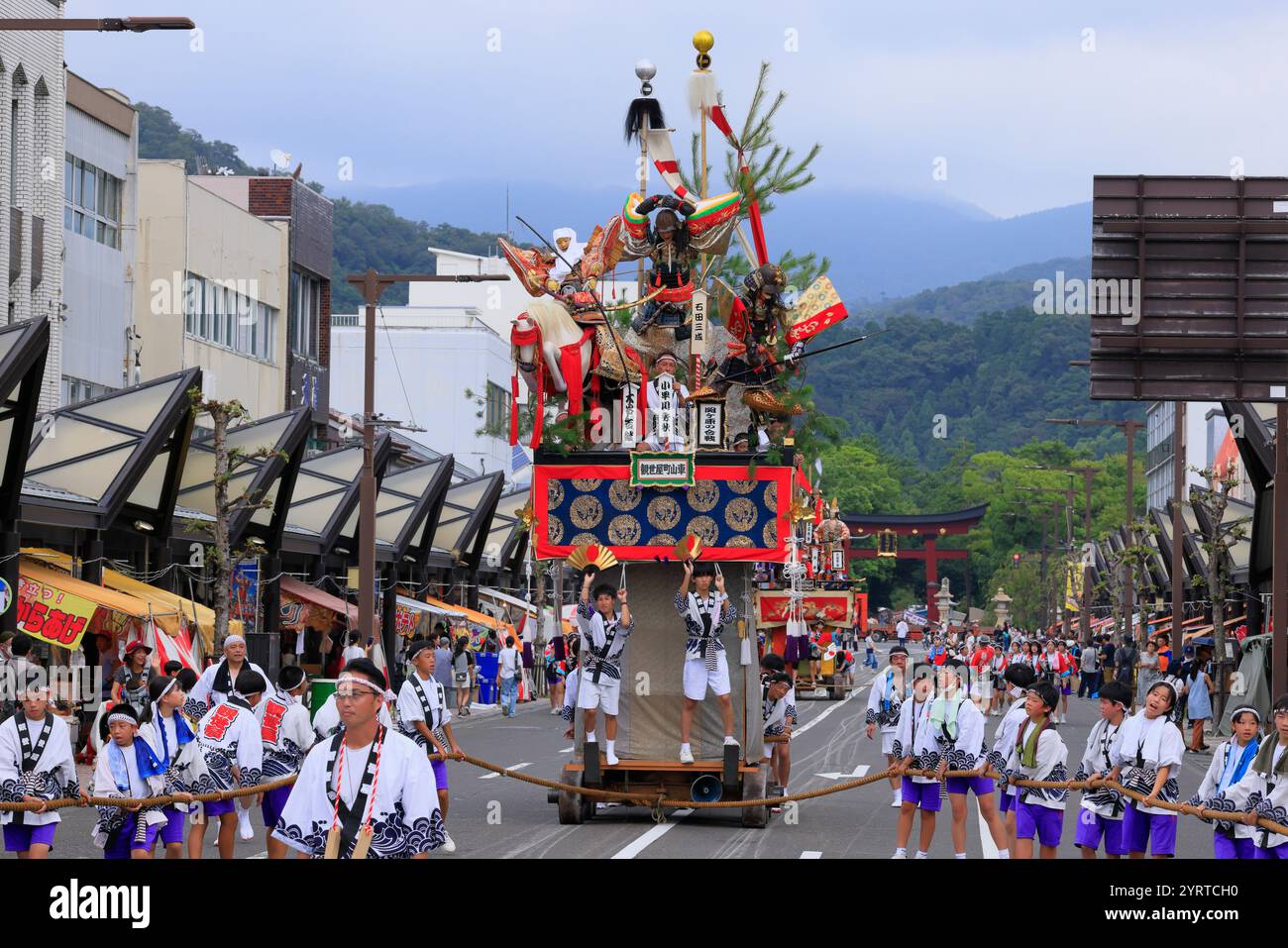 Tsuruga Festival, Tsuruga City, Fukui Stock Photo - Alamy