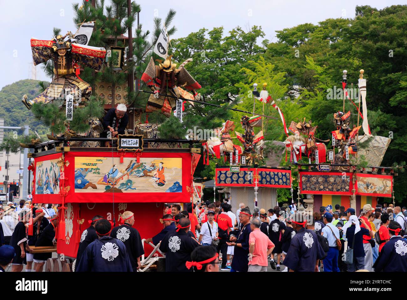 Tsuruga Festival, Tsuruga City, Fukui Stock Photo - Alamy