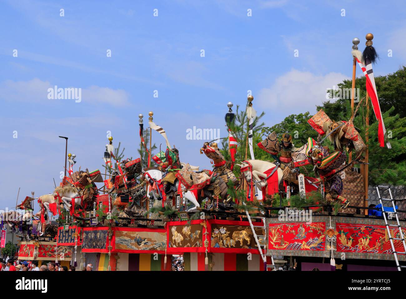 Tsuruga Festival: Floats, Tsuruga City, Fukui Prefecture Stock Photo ...