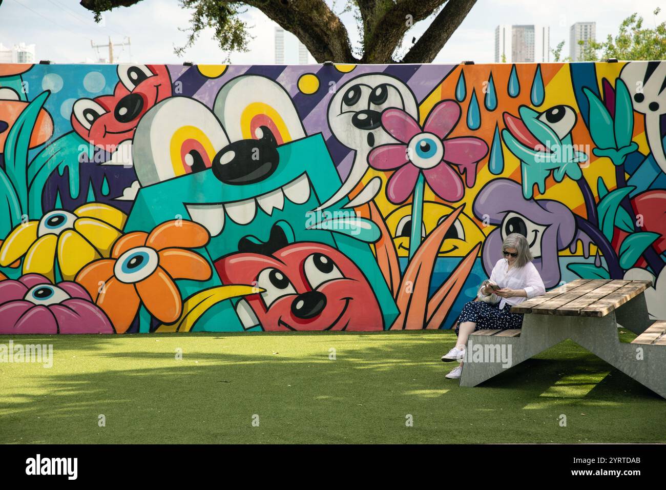 Wynward Walls, Miami, Florida, USA Stock Photo - Alamy