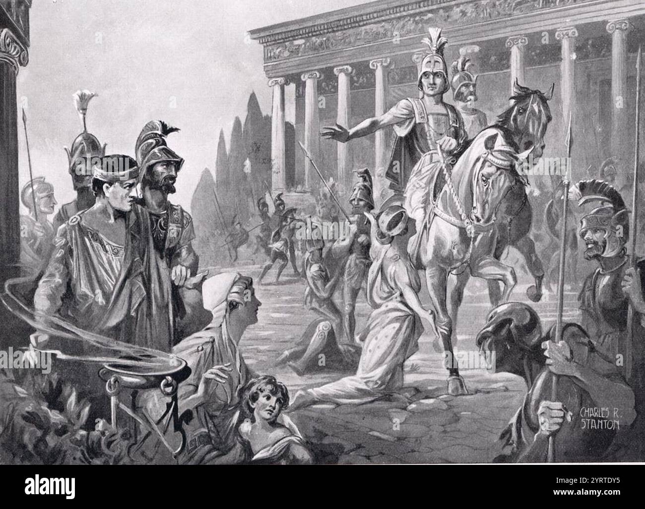 Charles R. Stantonː Alexander at the Sack of Thebes in 335 BC ...