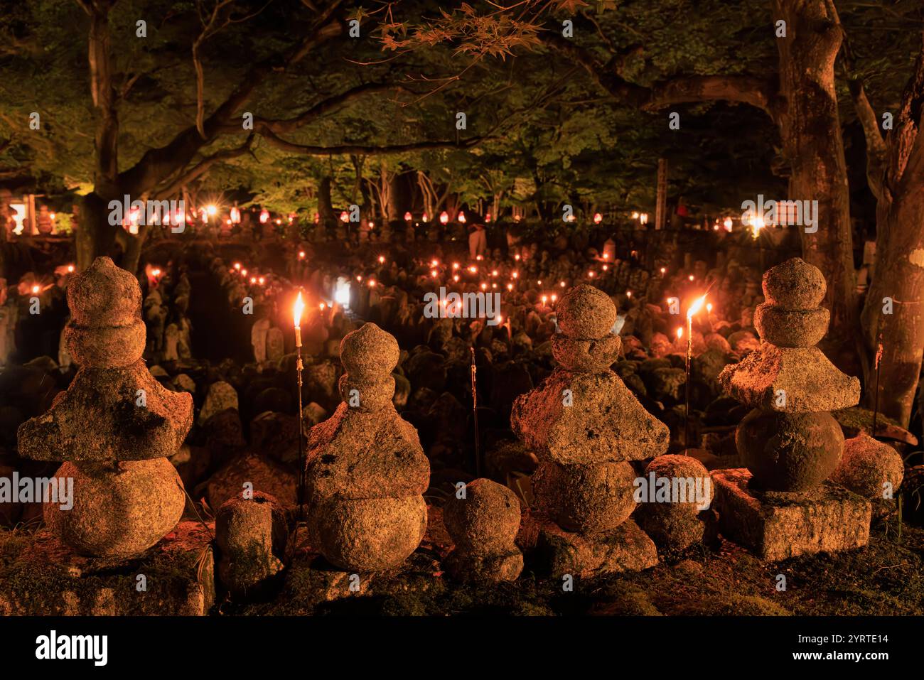 Adashino Nenbutsu Temple: Sento Kuyo Kyoto City, Kyoto Prefecture Stock ...