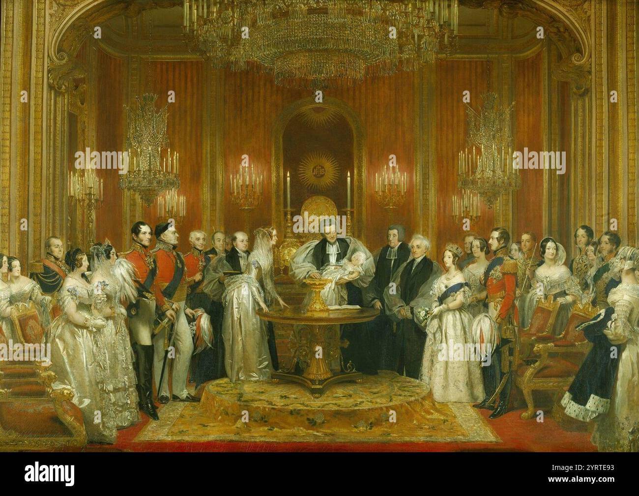Charles Robert Leslie (1794-1859) - The Christening of Victoria ...