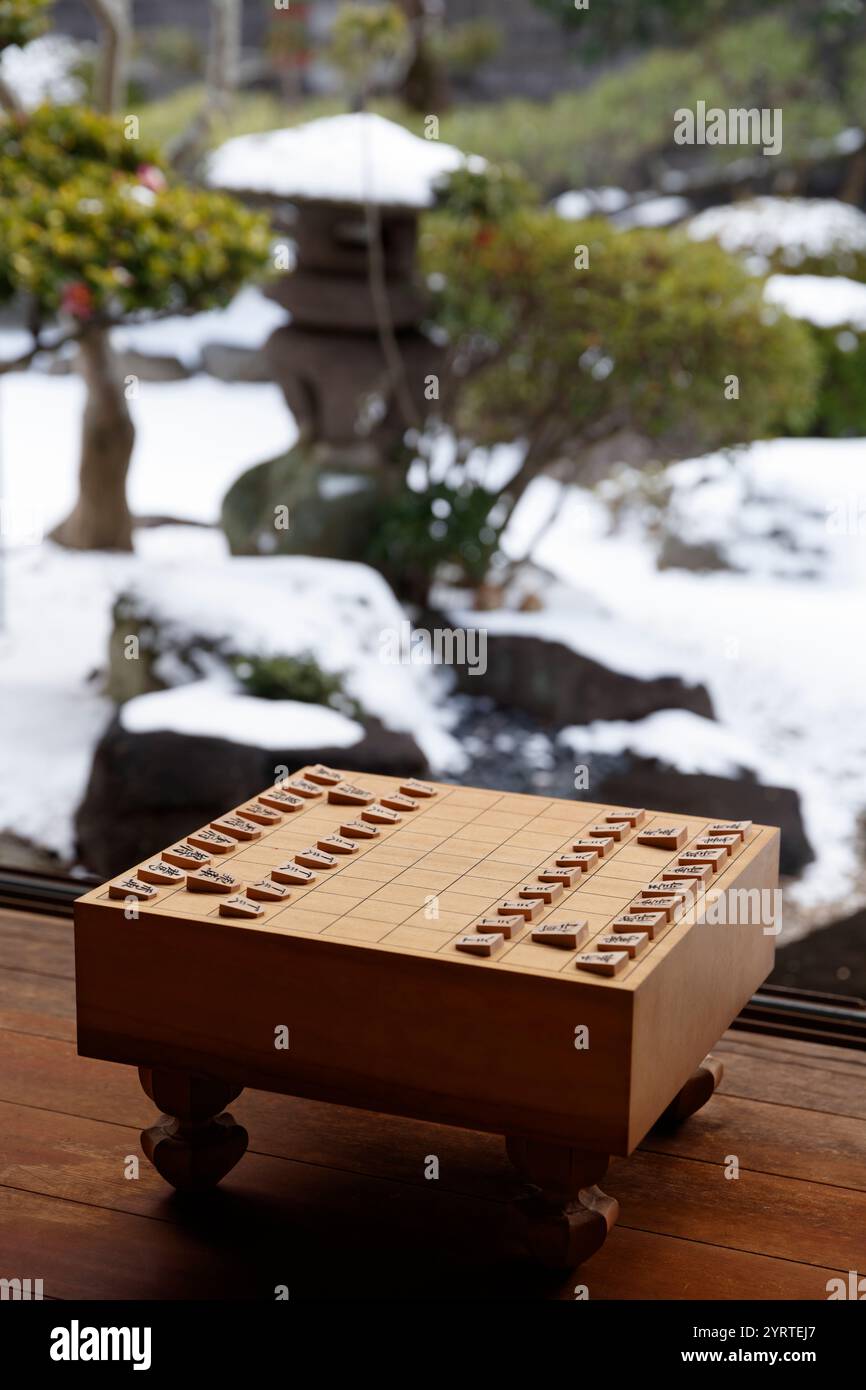 Shogi board hi-res stock photography and images - Alamy