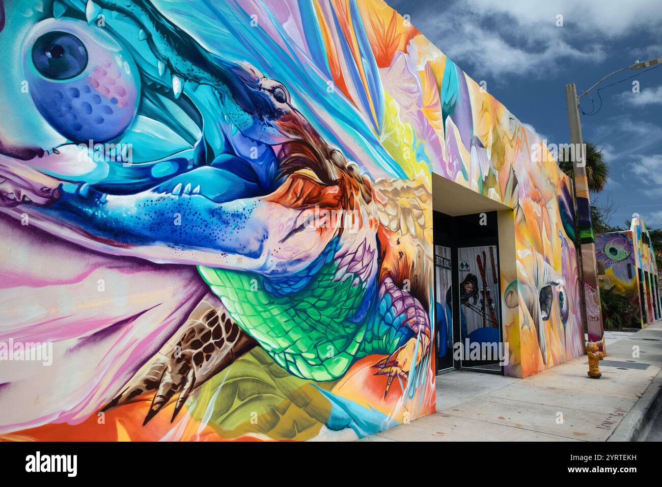 Wynward Walls, Miami, Florida, USA Stock Photo - Alamy