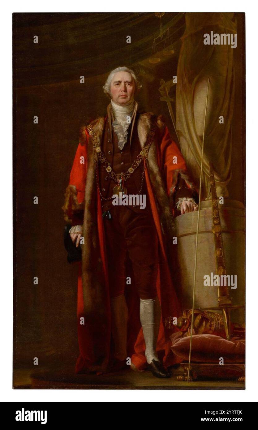 Charles Thorp (1772-1820) as Lord Mayor of Dublin Stock Photo - Alamy