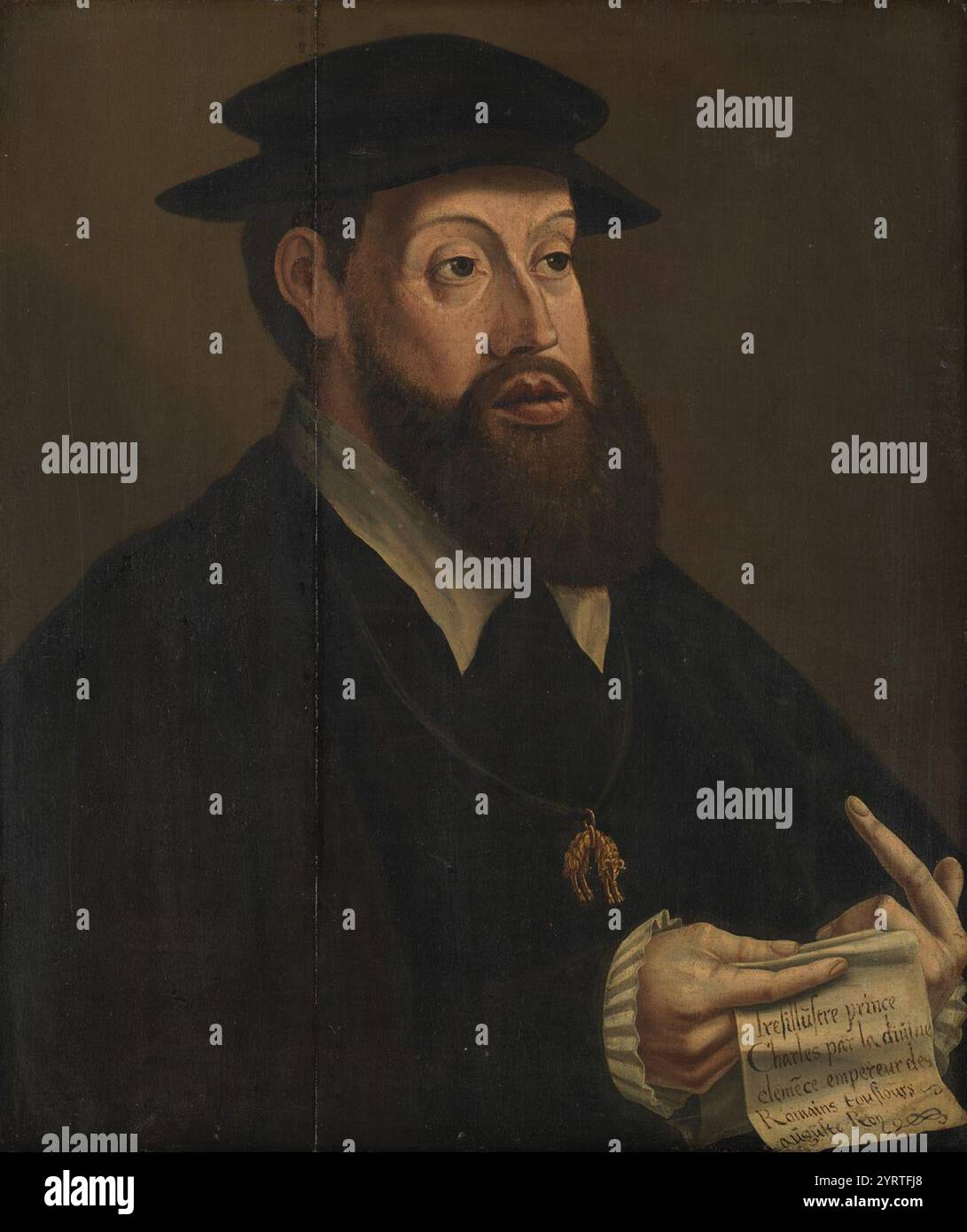 Charles V, Holy Roman Emperor (by anonymous artist Stock Photo - Alamy