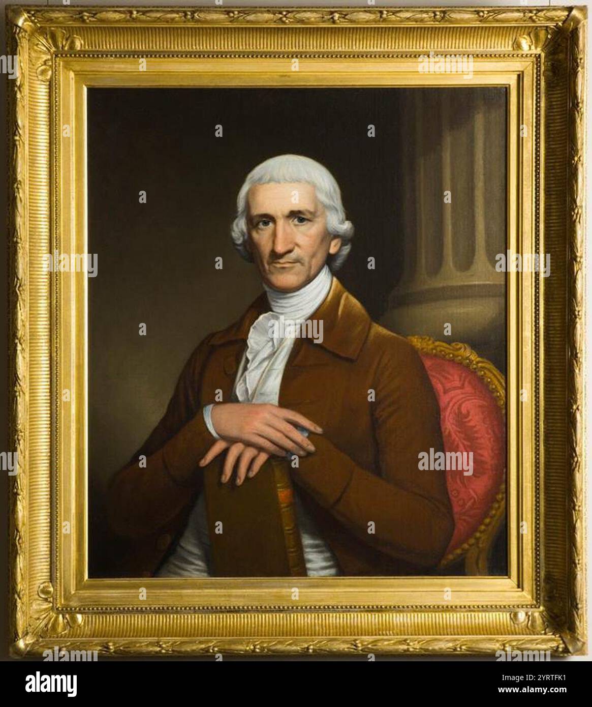 Charles Thomson full portrait - Joseph Wright Stock Photo - Alamy