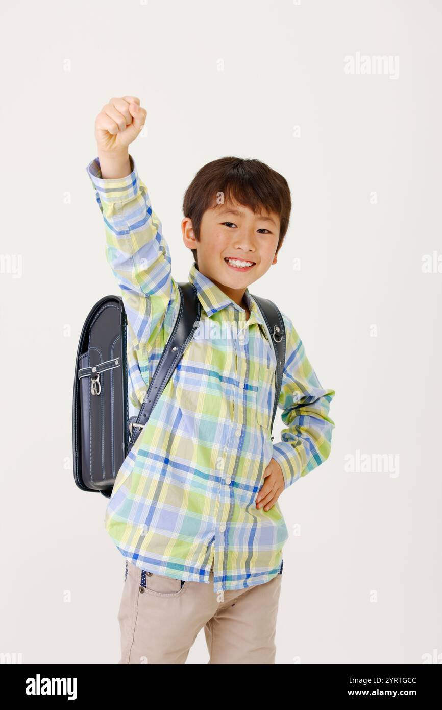 Primary school children posing with their guts Stock Photo - Alamy
