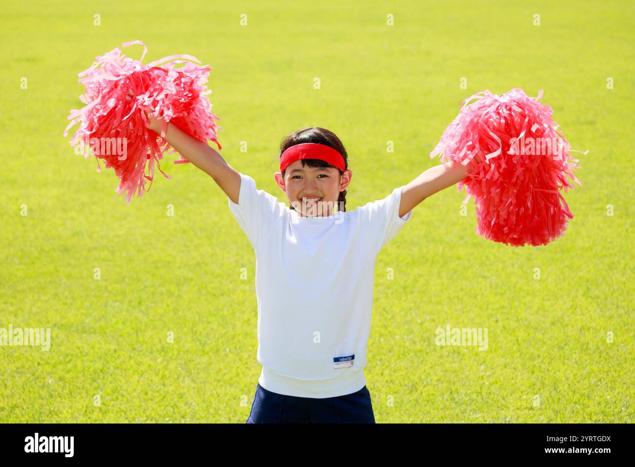 Girl cheering hi-res stock photography and images - Alamy