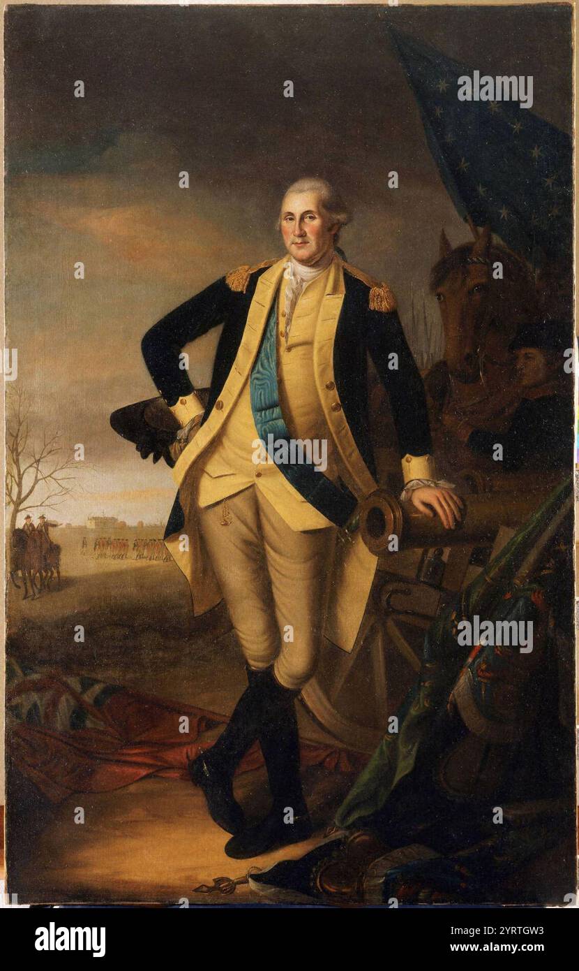 Charles Willson Peale - George Washington after the Battle of Princeton ...