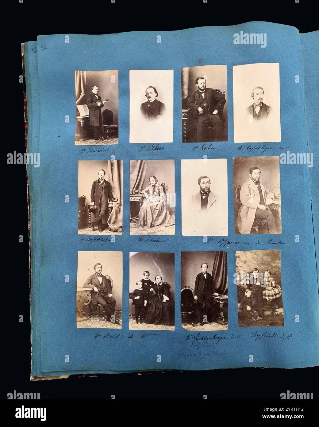 Charles Winter-Portraits 1863-Pl. 26 Stock Photo - Alamy