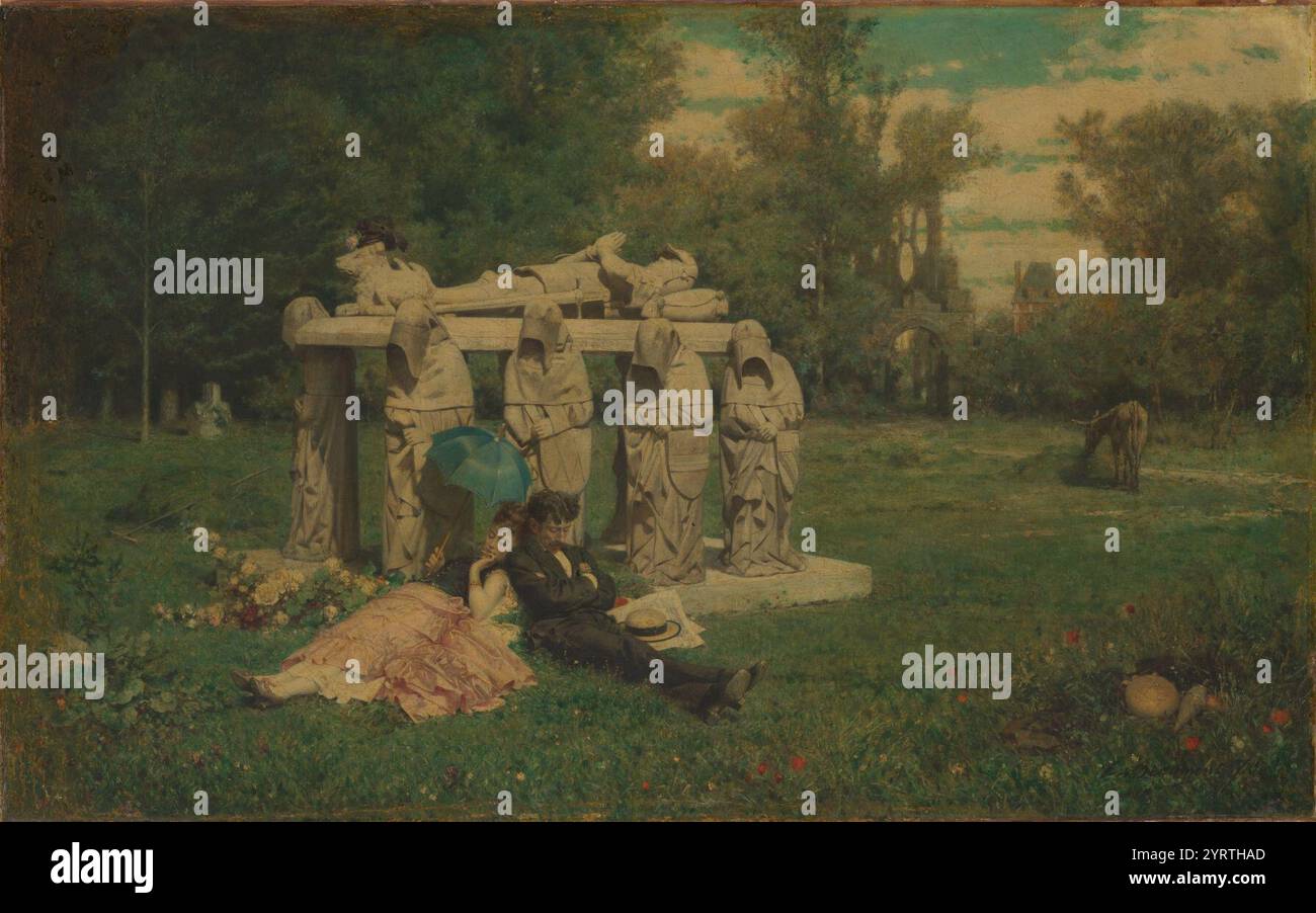 Charles-Edouard de Beaumont In the Sun (1875 Stock Photo - Alamy