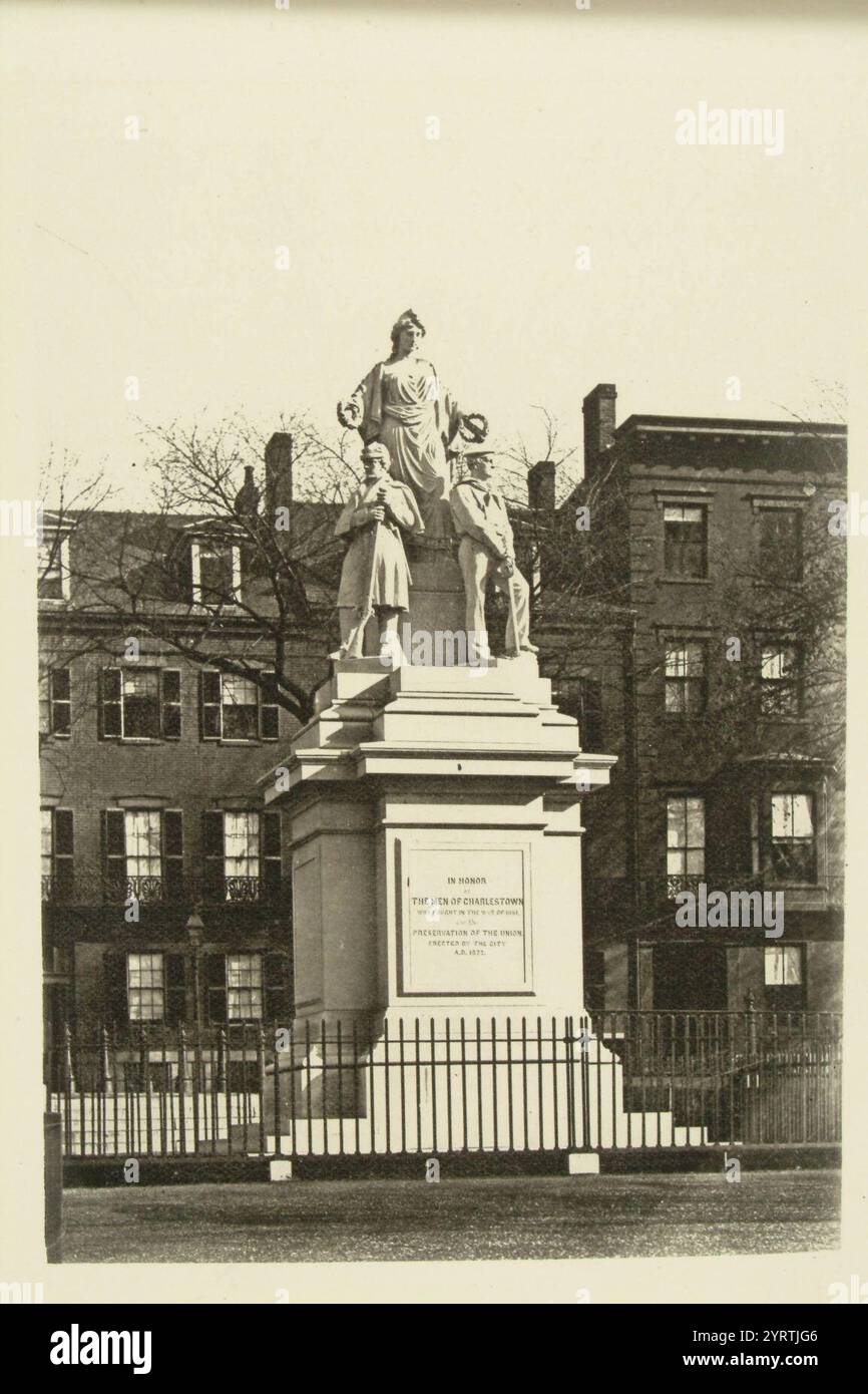 Charlestown Civil War Memorial, Boston Souvenir collection, Charles ...