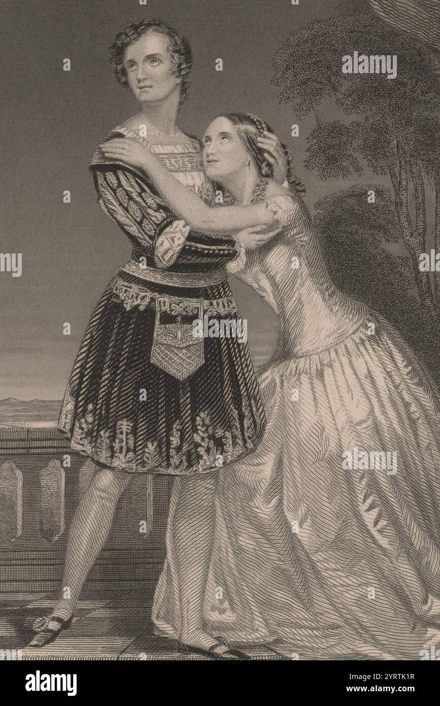 Charlotte and Susan Cushman as Romeo and Juliet - John Tallis & Company ...