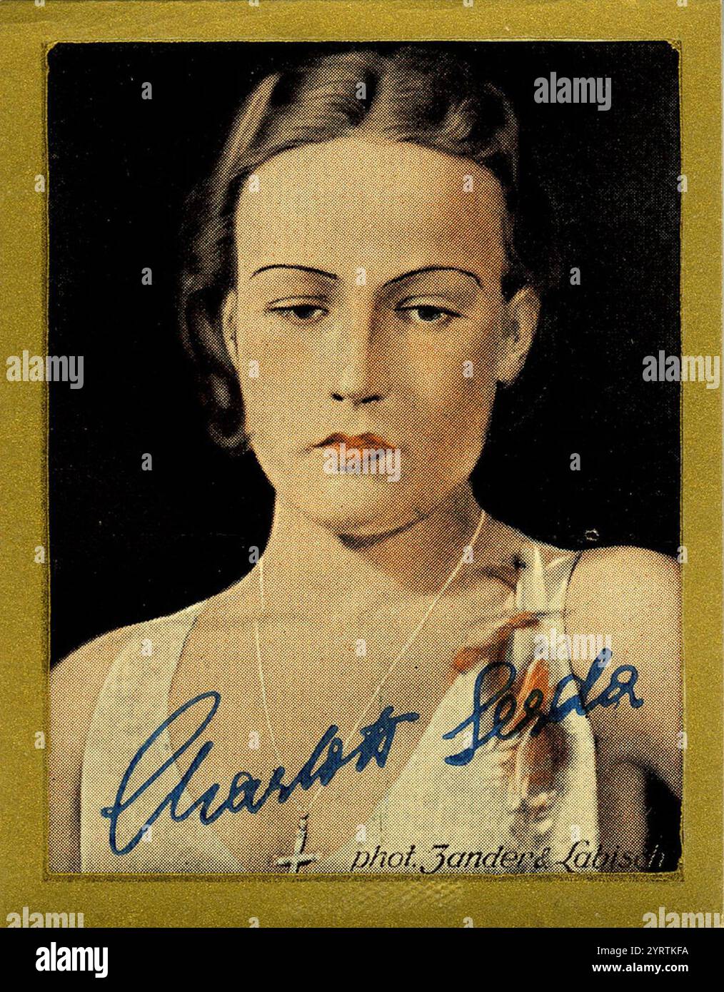 Charlotte Serda - Gold-Saba, c. 1933 Stock Photo - Alamy