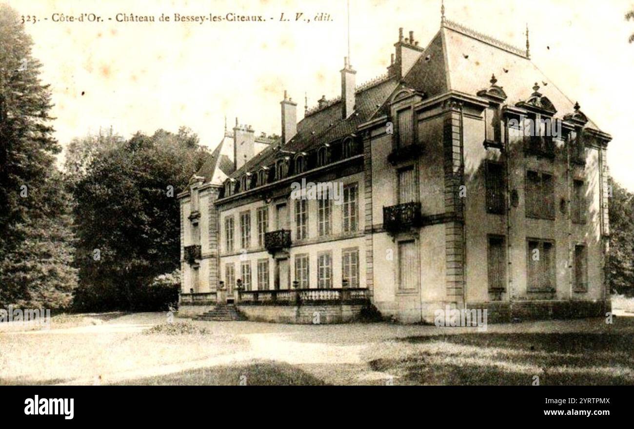 Chateau de Bessey-les-Citeaux Stock Photo - Alamy