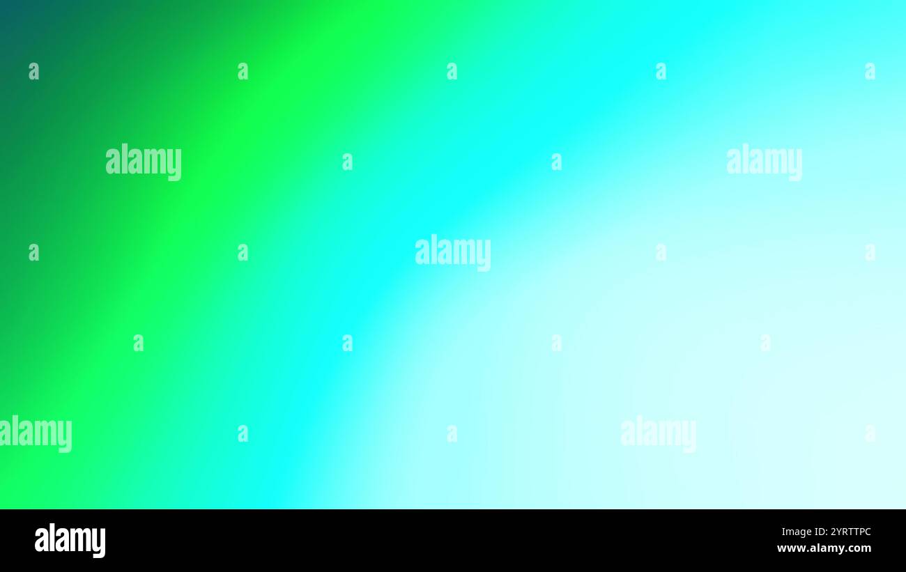 Green, cyan and blue colors spectrum blurred gradient animation. Soft ...
