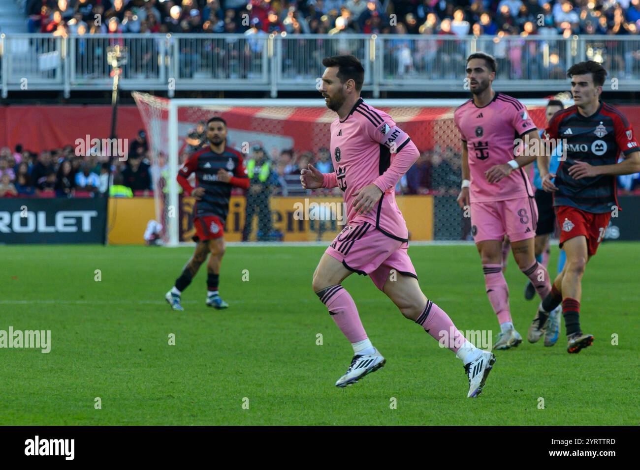 Toronto, ON, Canada - October 5, 2024: Lionel Messi #10 of the Inter ...