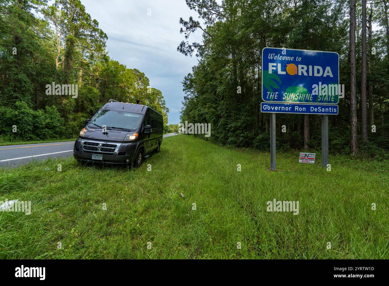 Georgia florida border hi-res stock photography and images - Alamy