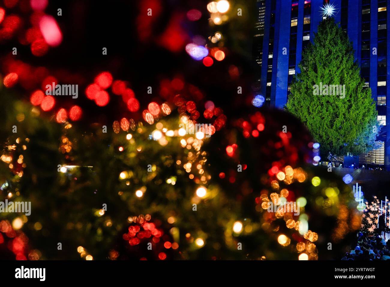 The 92nd annual Rockefeller Center Christmas tree lighting ceremony ...
