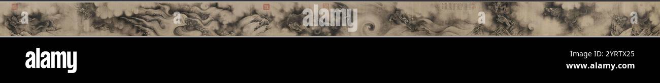 Chen Rong - Nine Dragons (dragons only Stock Photo - Alamy