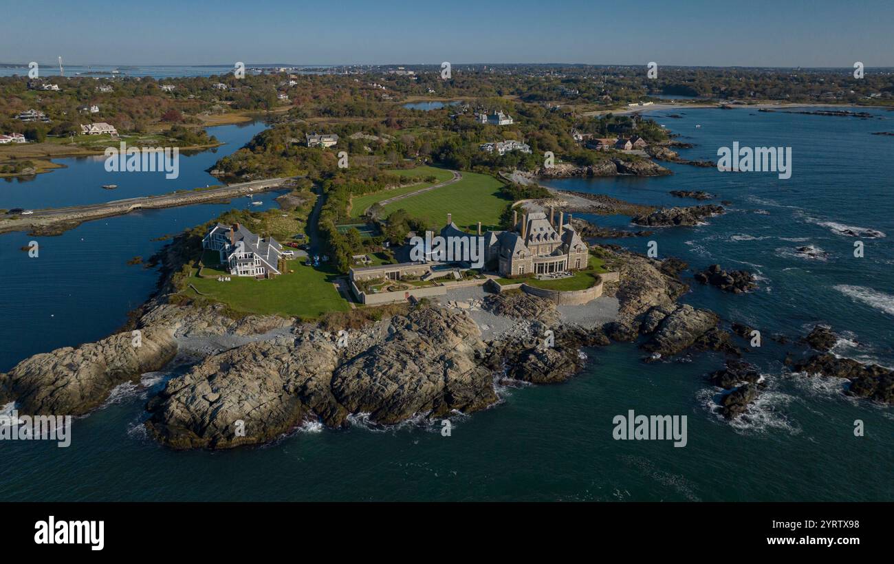 Rhode island coast and aerial hi-res stock photography and images - Alamy