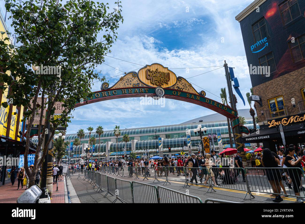 The Gaslamp Quarter is lively neighborhood in the downtown area of San ...
