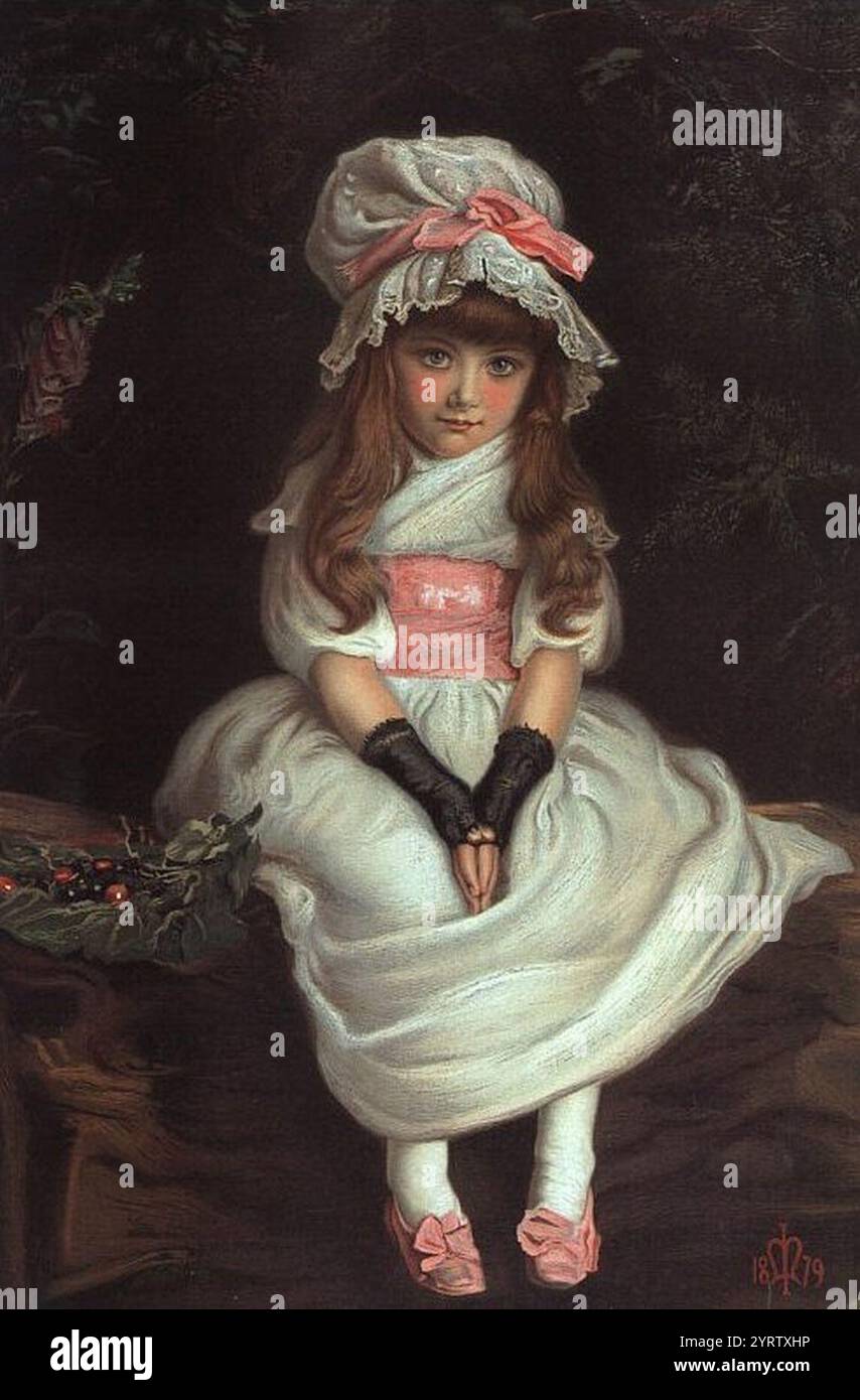 CherryRipe1879 by John Everett Millais Stock Photo - Alamy
