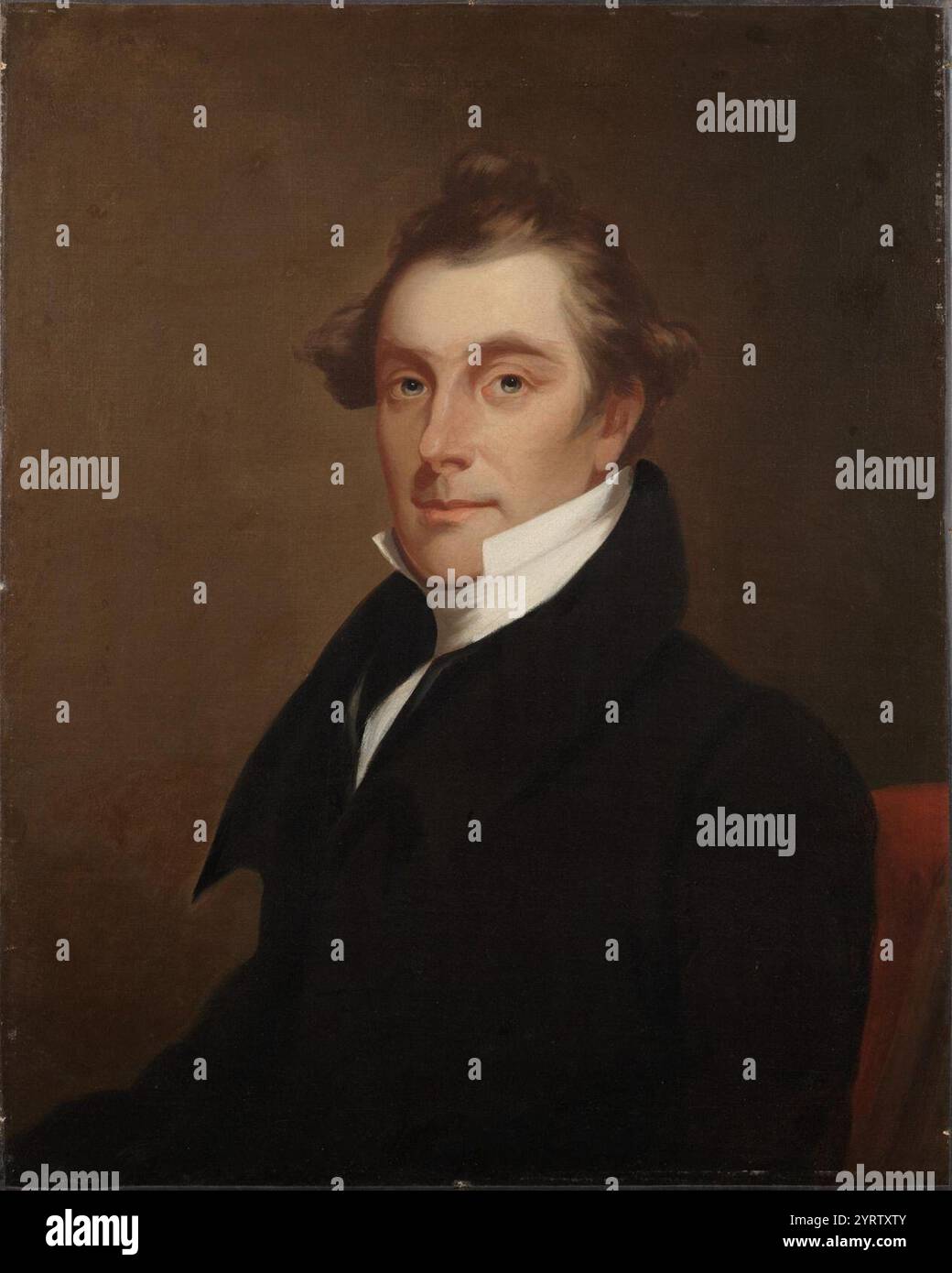 Chester Harding - Benjamin Franklin Butler Stock Photo - Alamy