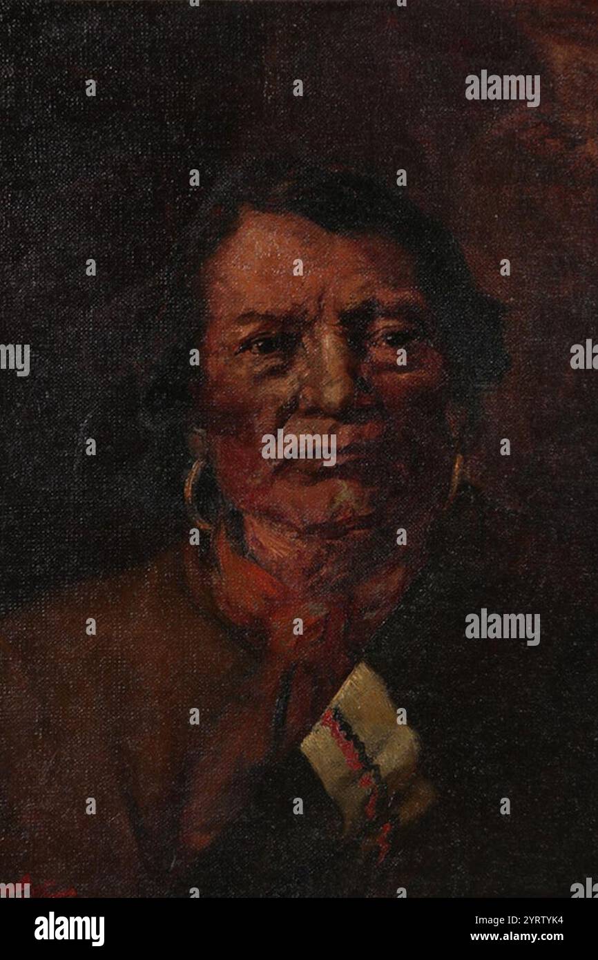 Chief Ignacio, Carl Lotave, 1905 Stock Photo - Alamy