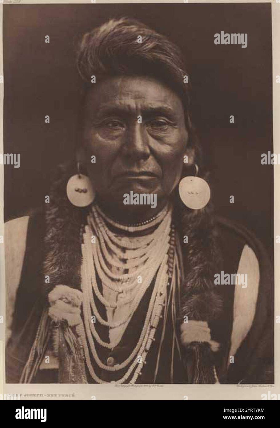 Chief Joseph, Nez Perce, ca 1903 Stock Photo - Alamy
