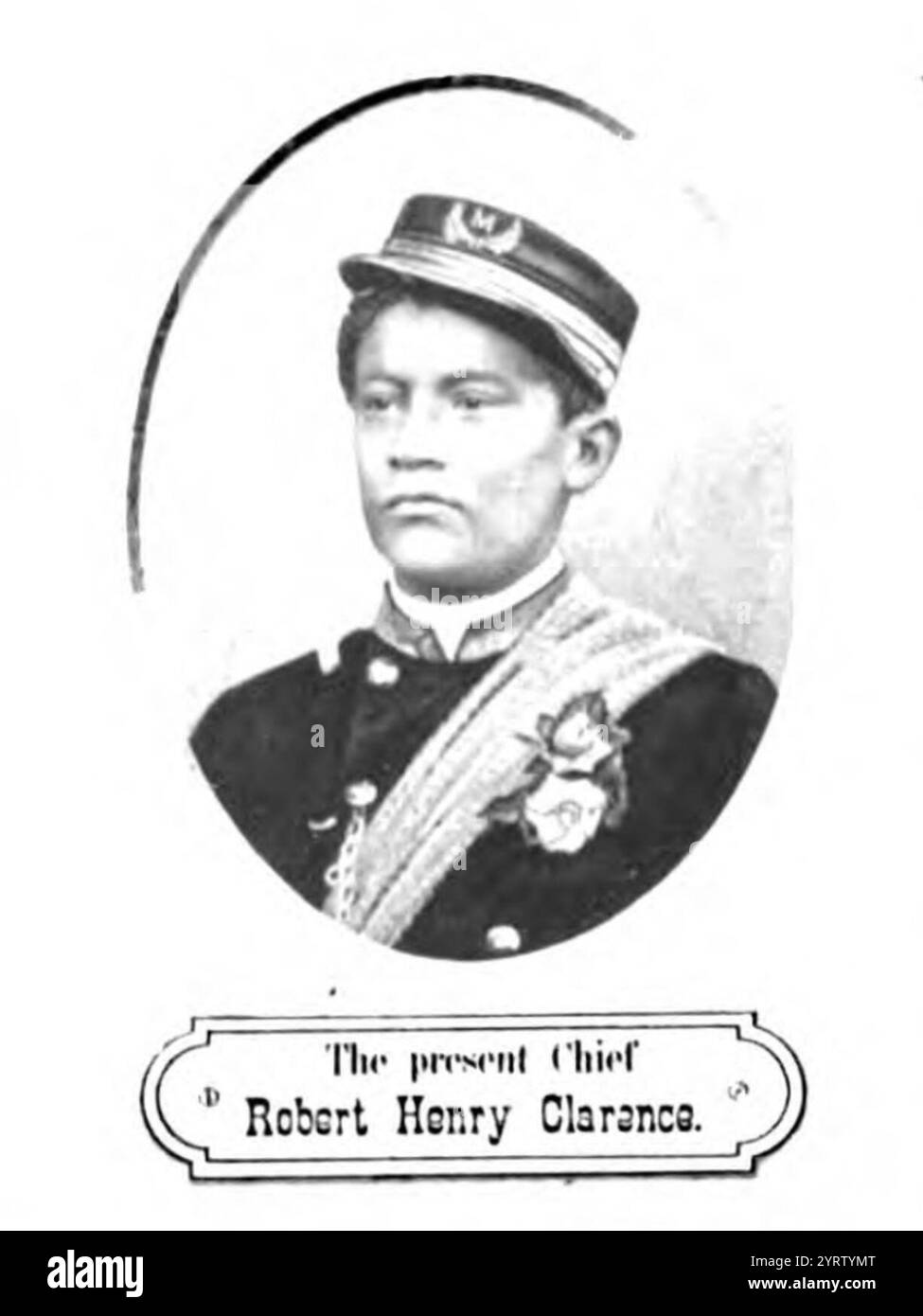 Chief Robert Henry Clarence Stock Photo - Alamy
