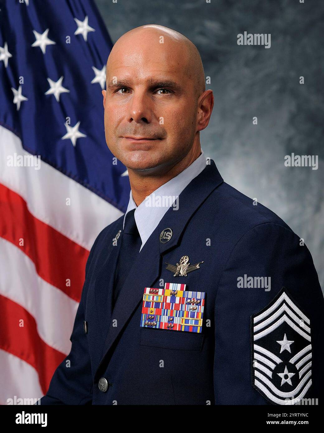 Chief Master Sgt. John F. Bentivegna Stock Photo - Alamy