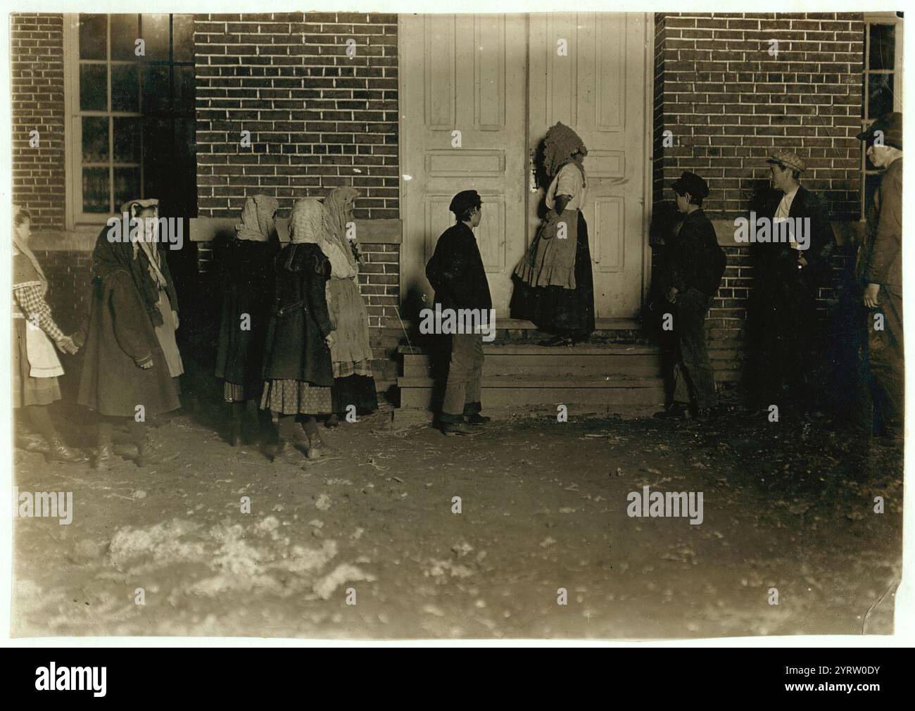 Child Labor on Mill Stock Photo - Alamy