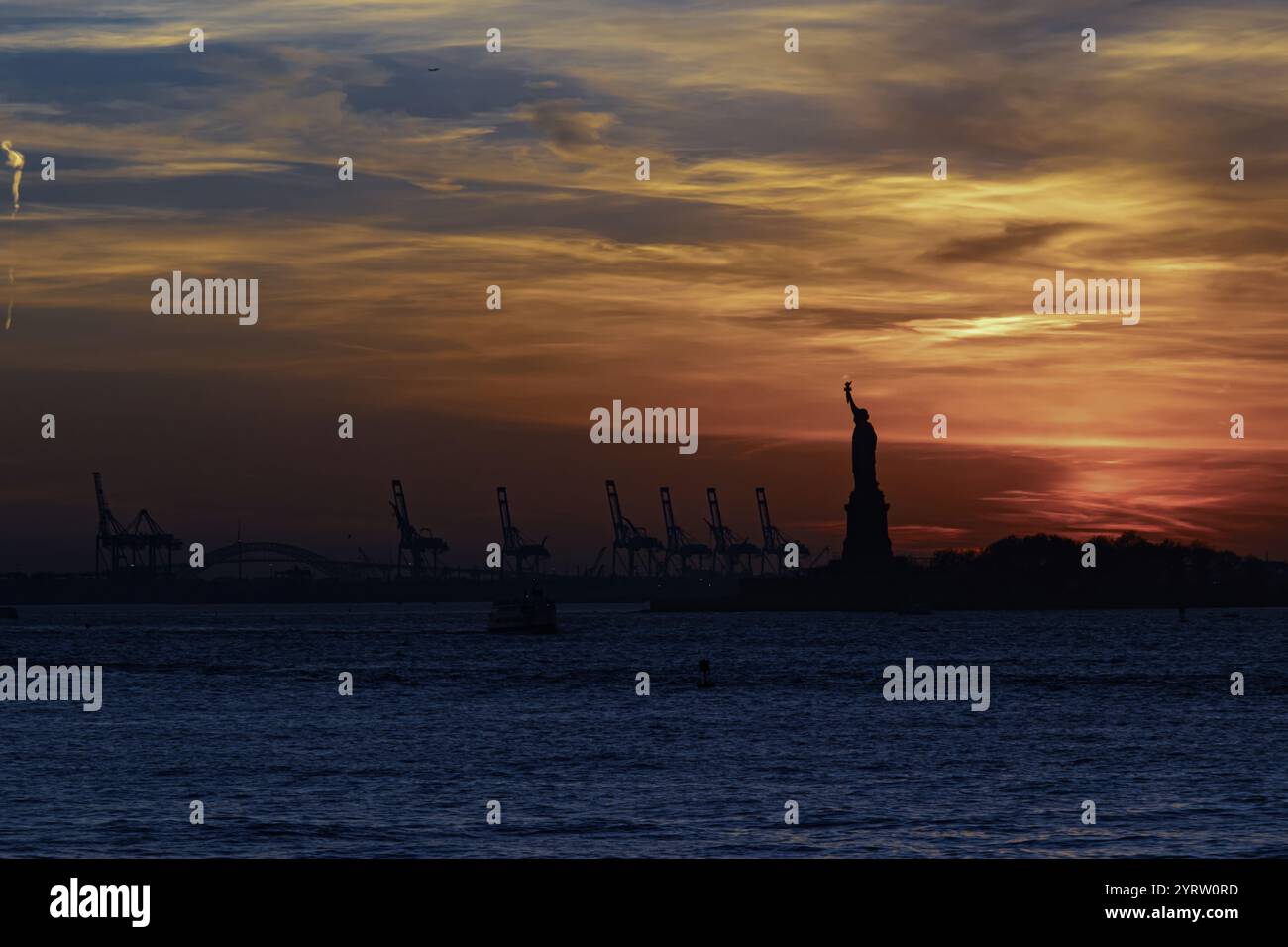 Statue of liberty. Monument in USA. Statue of liberty in New York ...