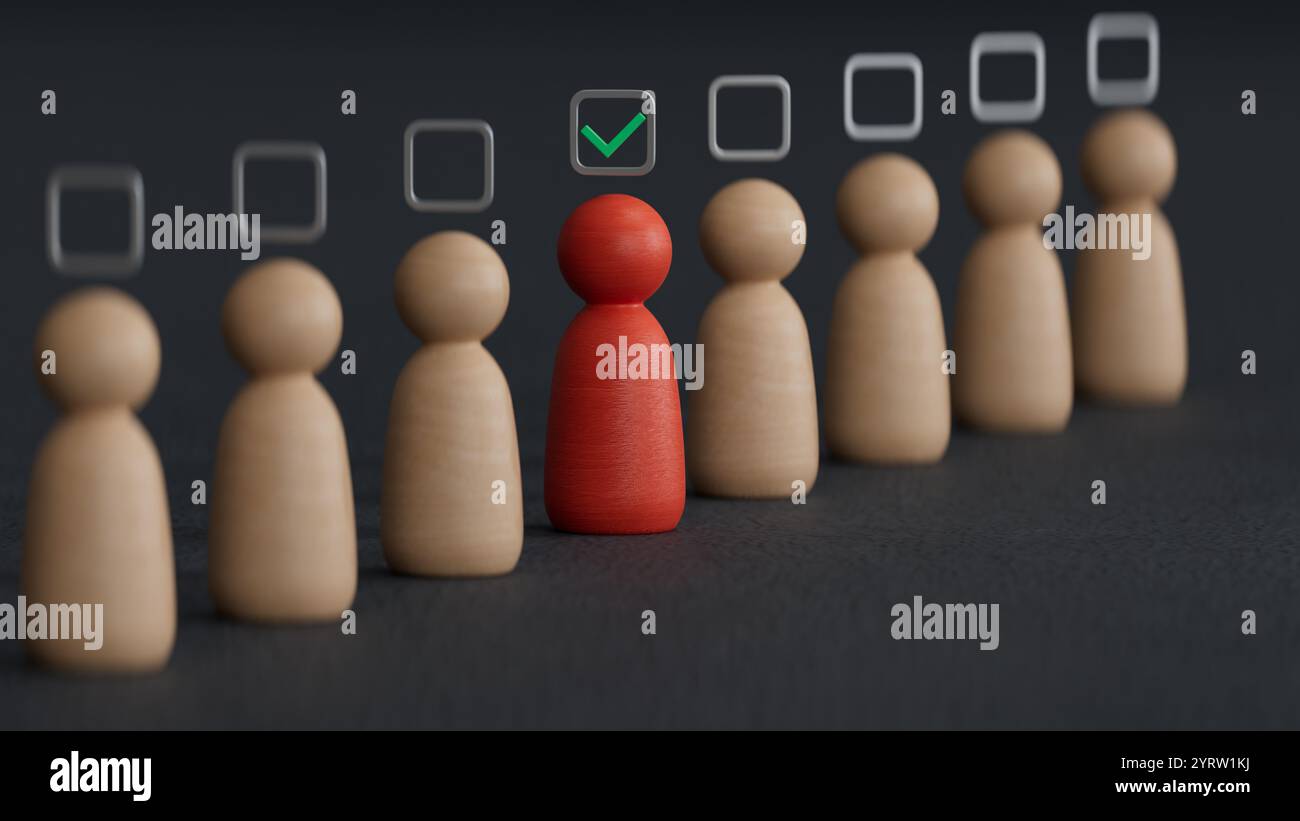 Business hiring and recruitment selection. Career opportunity. Human ...