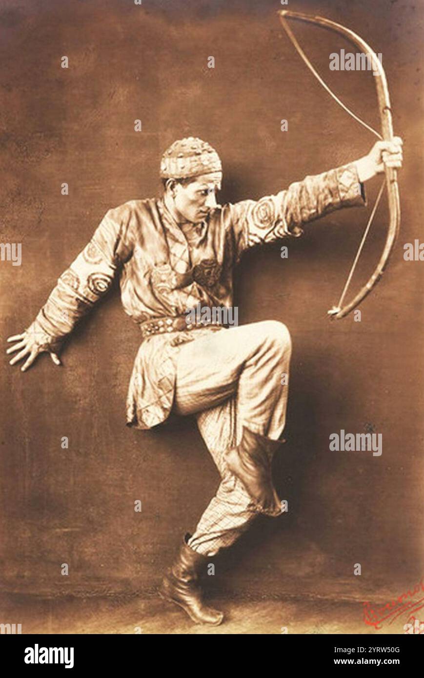 Choumoff - Adolph Bolm, Polovtsian Dances Stock Photo - Alamy