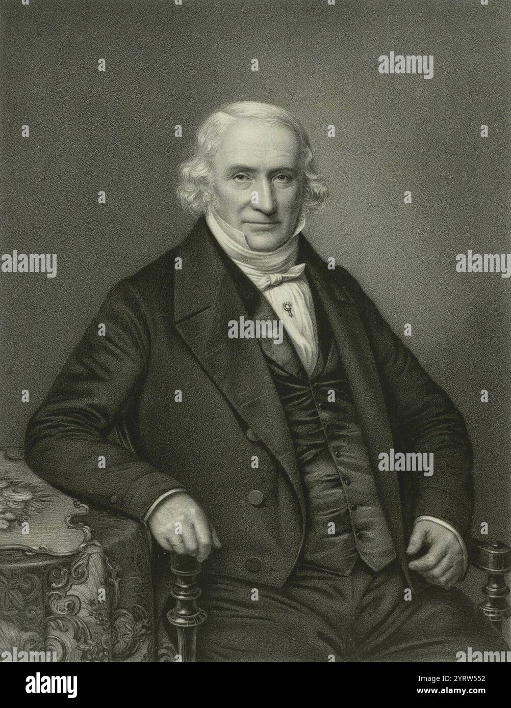 Chr. Steen by Edvard Fortling Stock Photo - Alamy