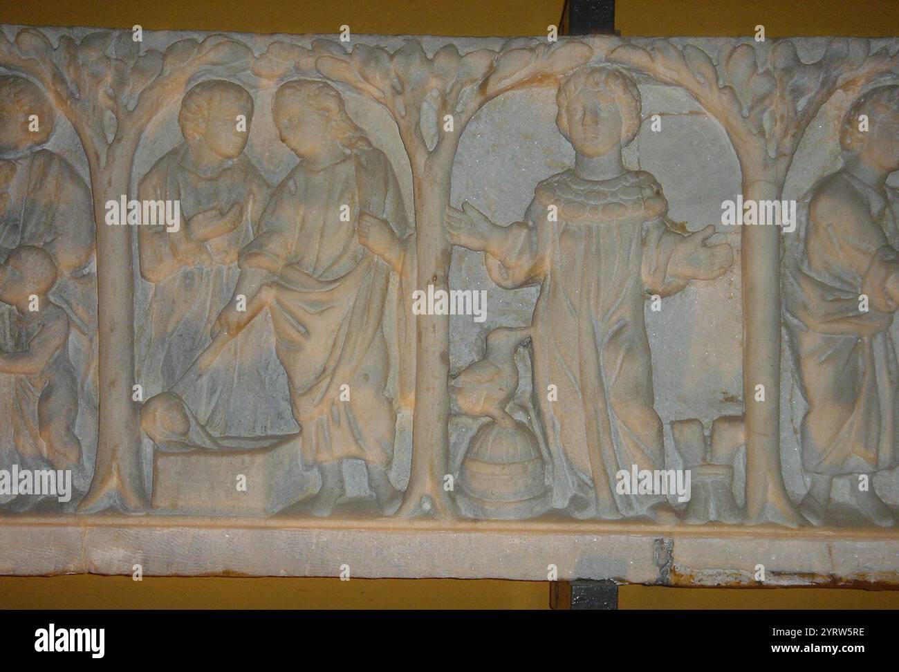 Christ Performing Miracles Stock Photo - Alamy