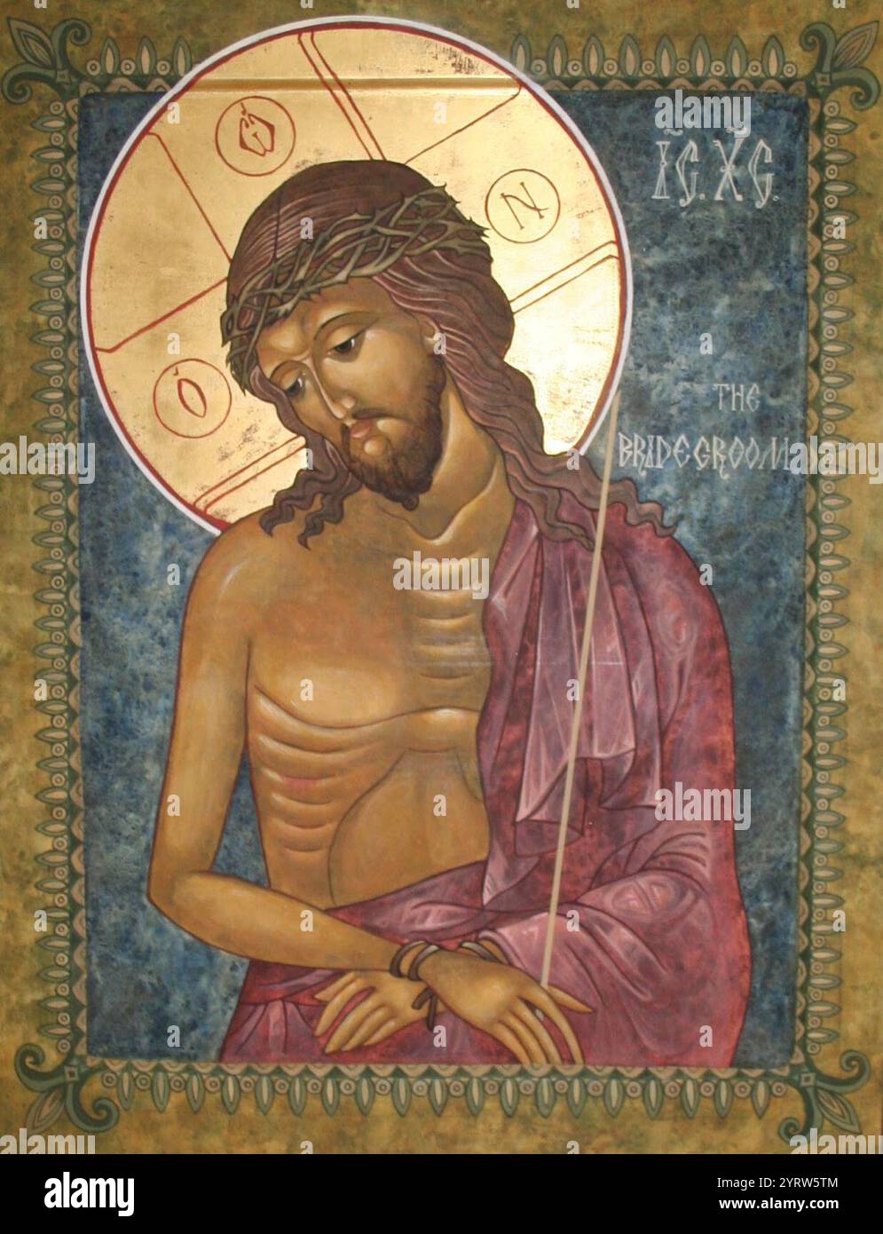 Christ the Bridegroom Icon Stock Photo - Alamy
