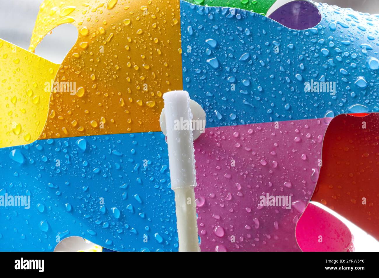 Toy water mill in rain hi-res stock photography and images - Alamy