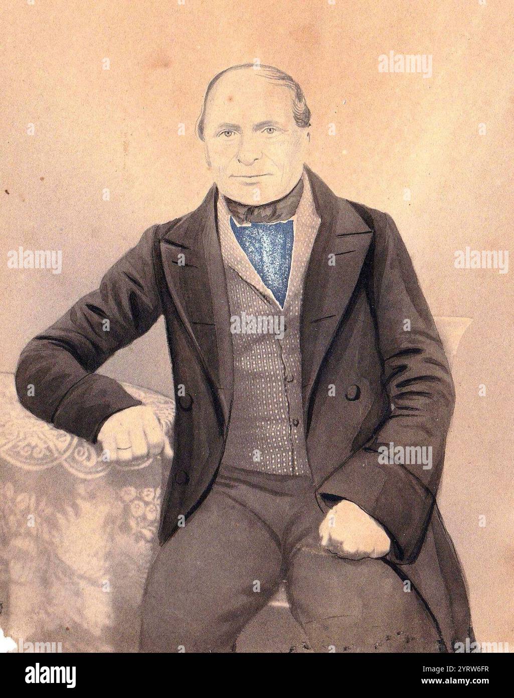 Christian Friedrich Hund 1801-1876 Stock Photo - Alamy